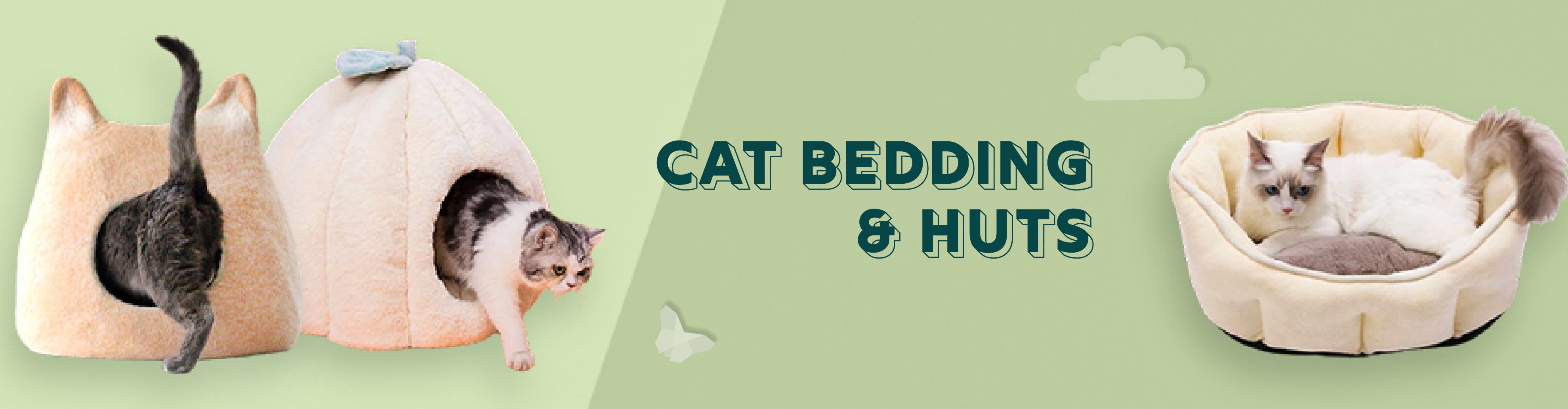 CAT BEDDING & HUTS – Pet Collectives